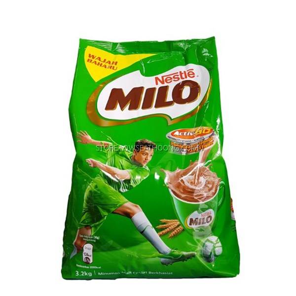 Milo (Packet/包庄) 美禄 NESTLE - 3.2kg/6pkt/ctn